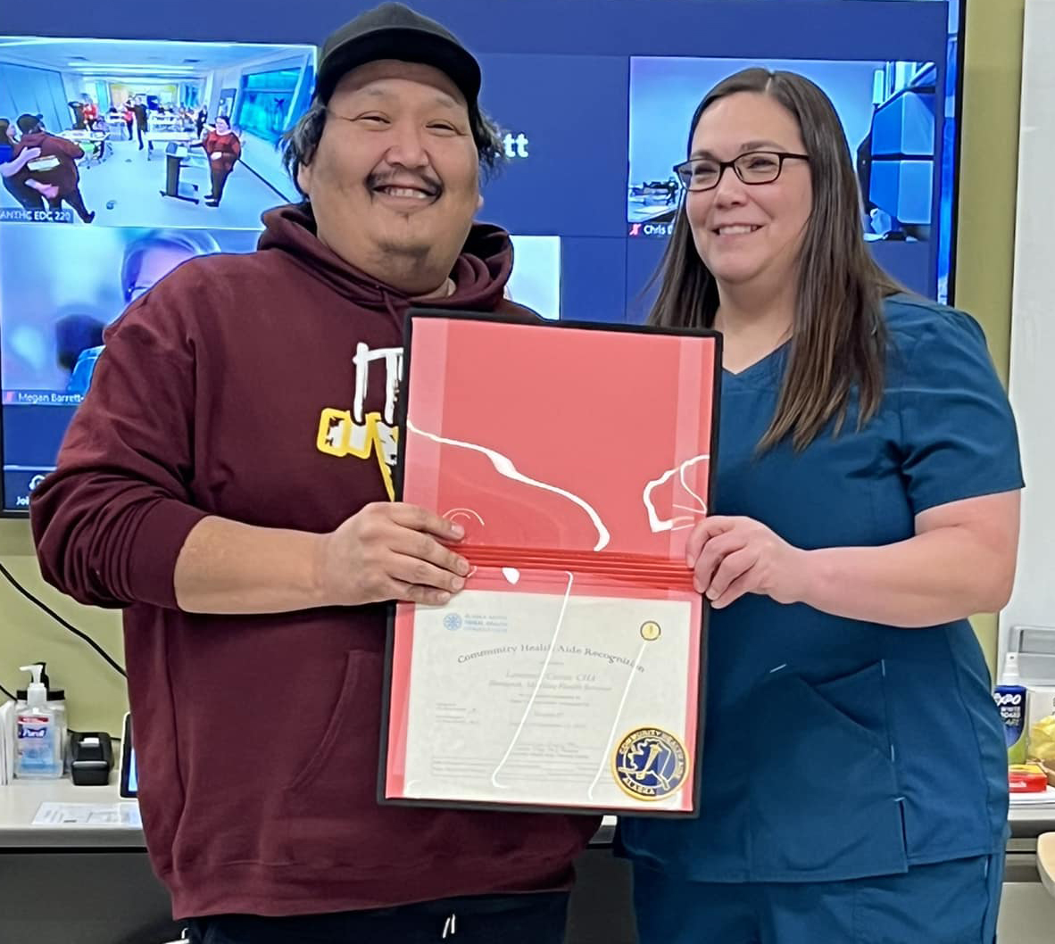 Congratulations Lawrence | CHAP Alaska